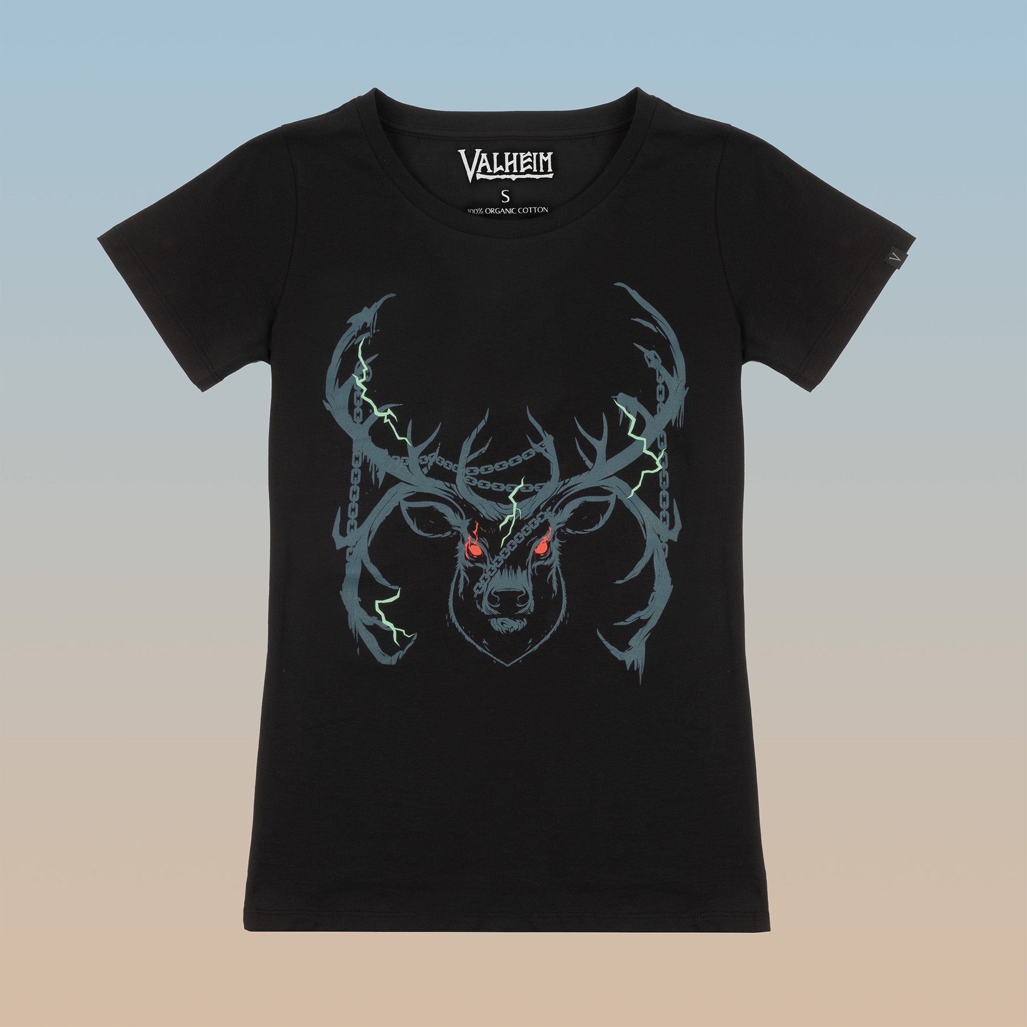 Eikthyr, Women's Tee, Black – Official Valheim Merch Store