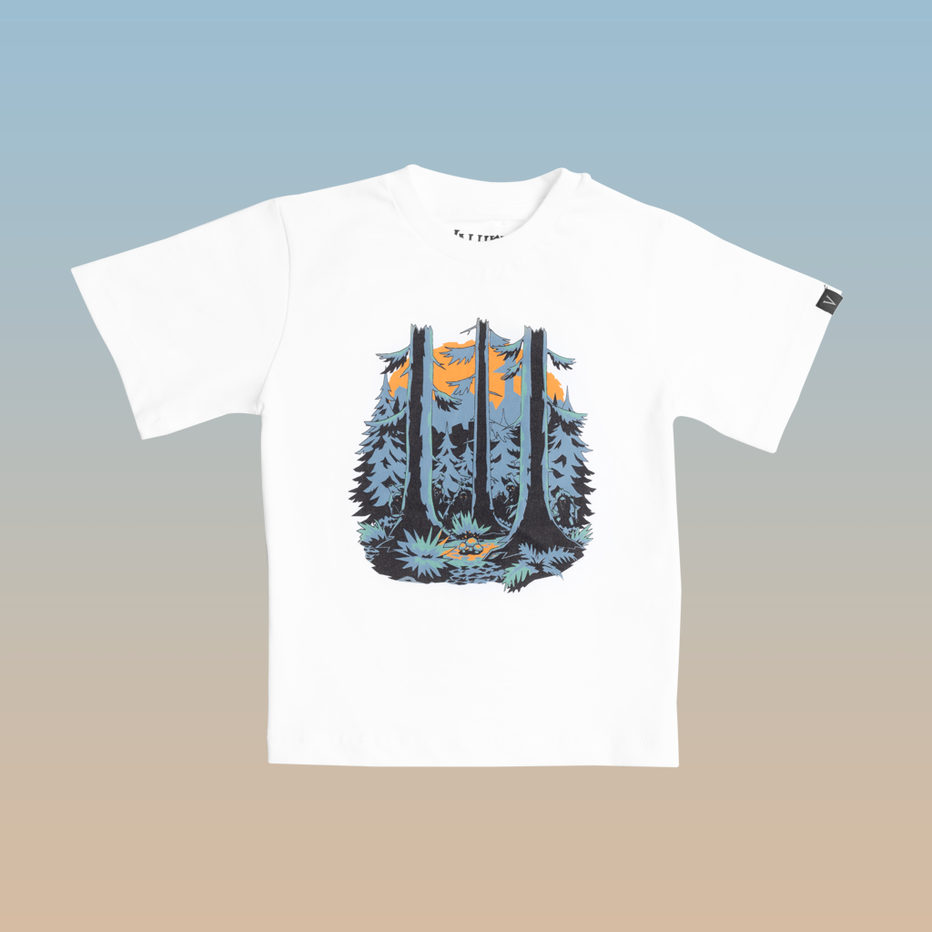Black Forest, Kid's Tee, White – Official Valheim Merch Store