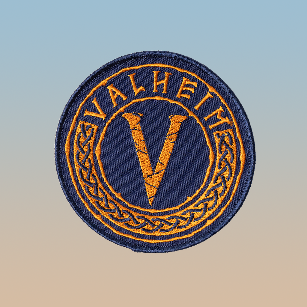 Valheim Emblem Patch, Blue – Official Valheim Merch Store