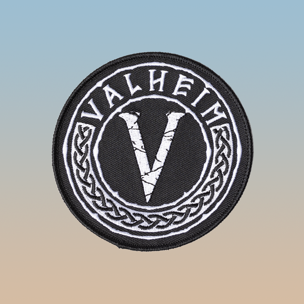 Valheim Emblem Patch, Black – Official Valheim Merch Store